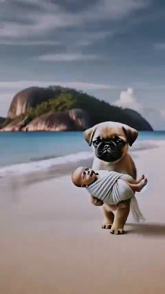 After a Plane Crash, a Brave Pug and a Baby Fight to Survive on a ...