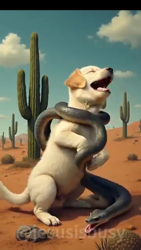 Miracle in the Sandstorm: Dog Saves Baby, Jesus Performs a Miracle! 🌪🐶💫 ...